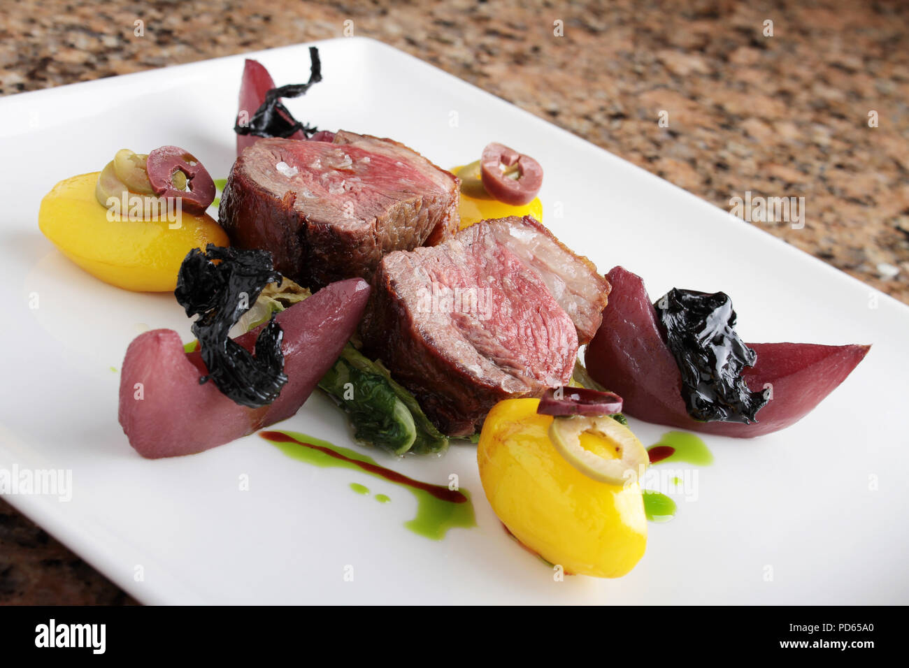 English spring lamb eating hi-res stock photography and images - Alamy