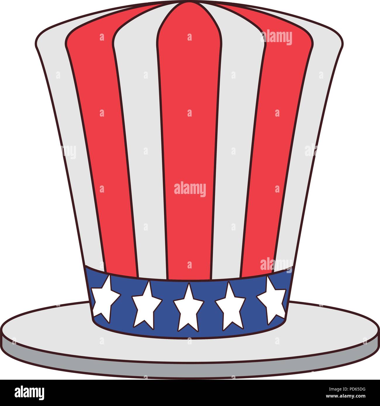 Uncle sam hat Stock Vector Image & Art - Alamy