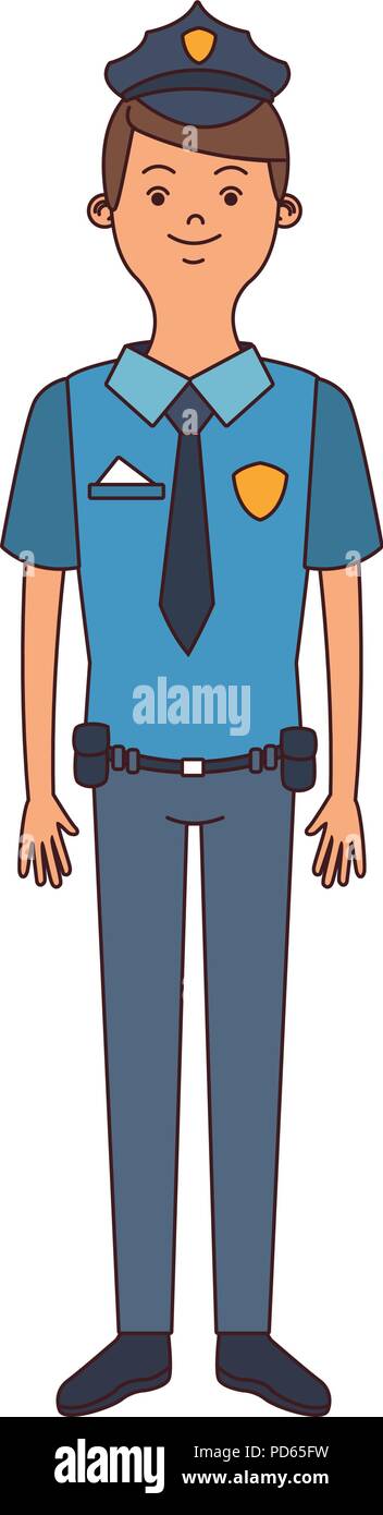 Police officer cartoon Stock Vector Image & Art - Alamy