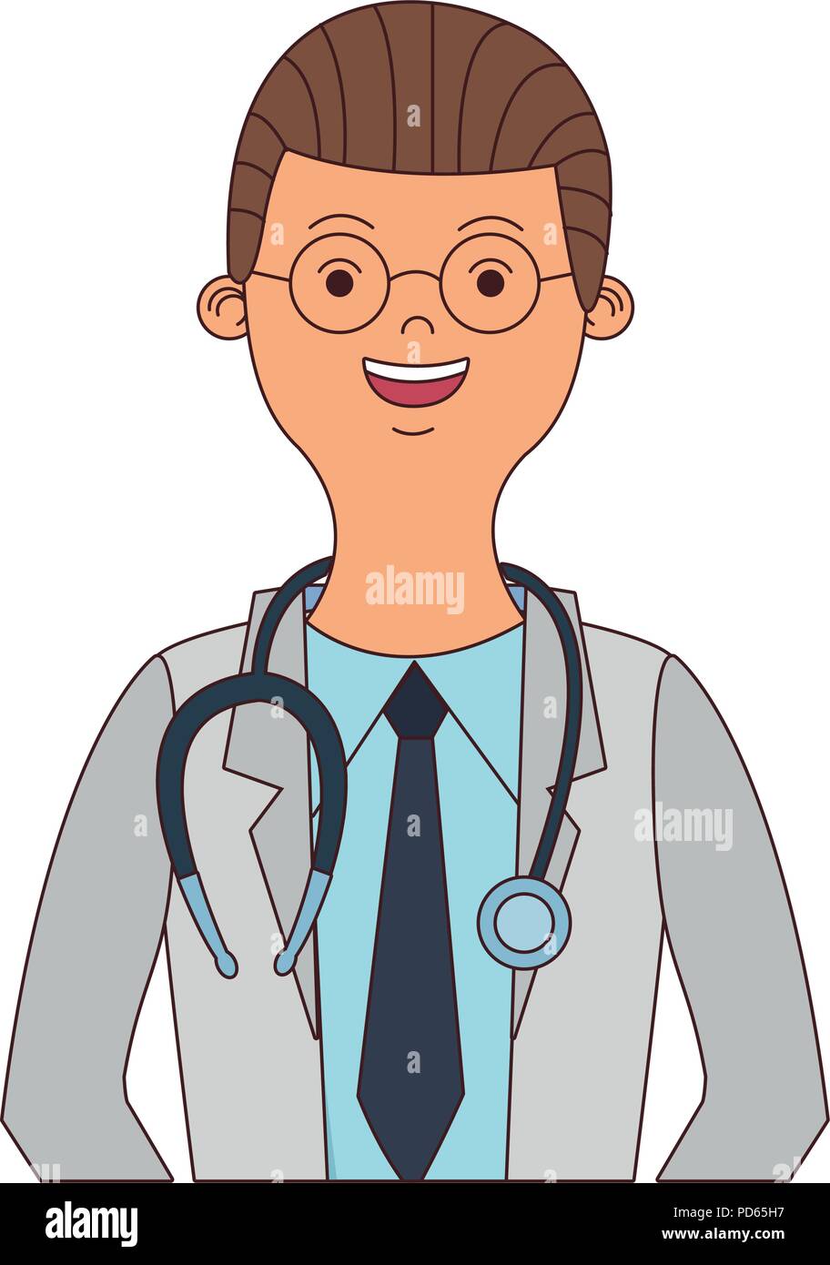 Male doctor cartoon Stock Vector Image & Art - Alamy