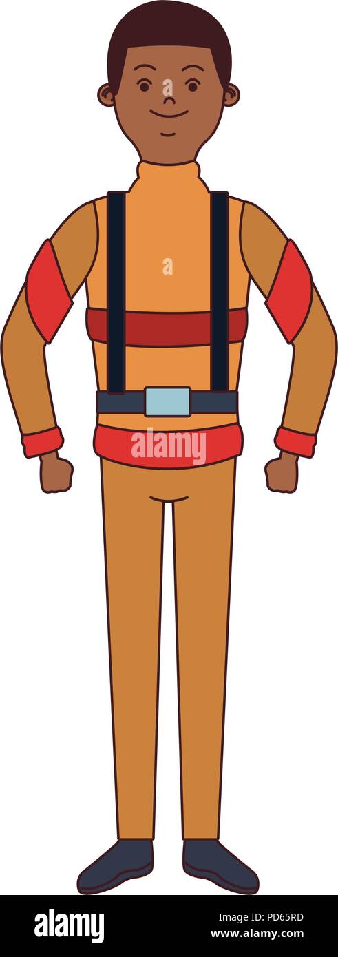 Firefighter man cartoon Stock Vector Image & Art - Alamy