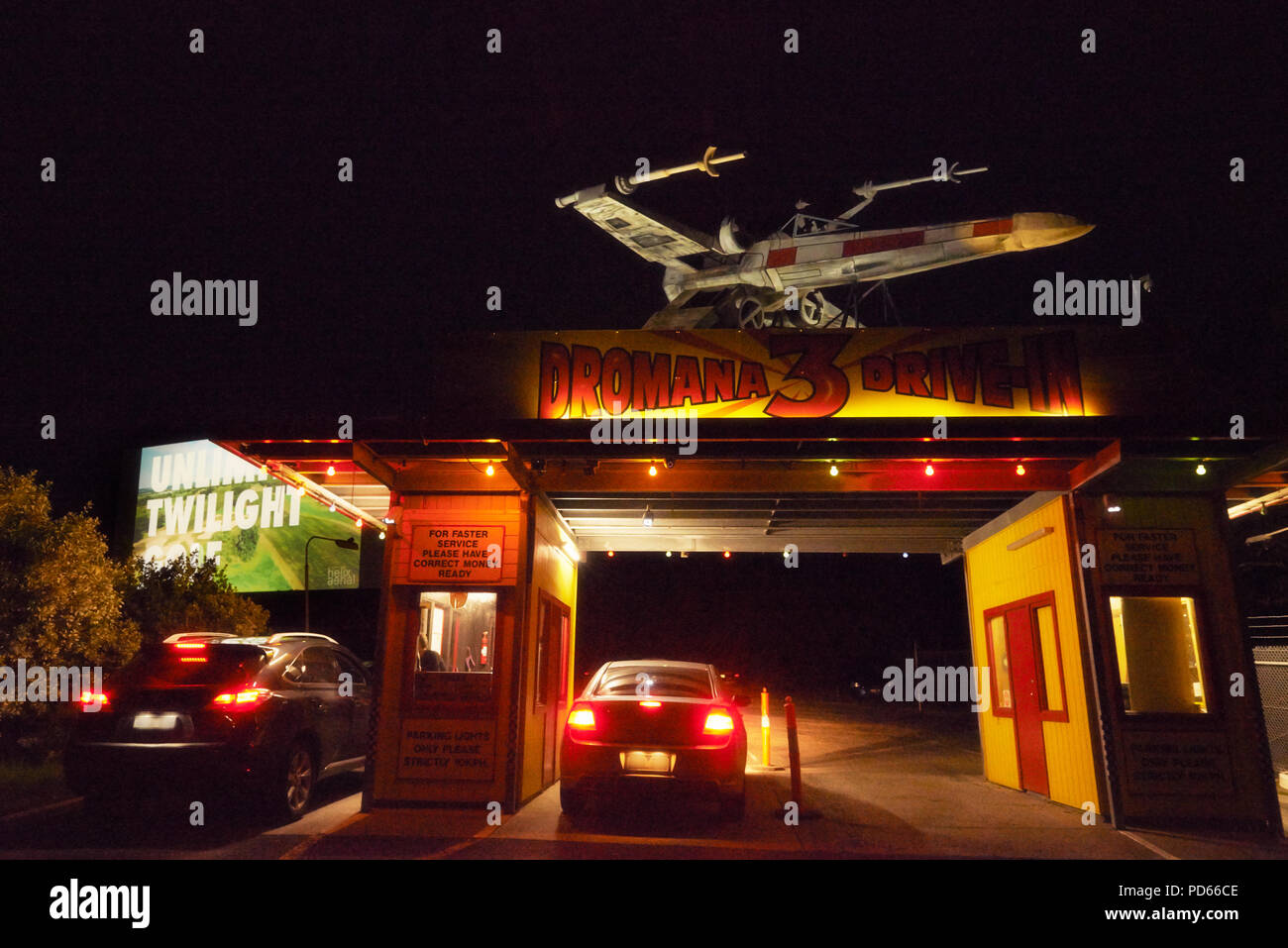 Dromana Drive in Cinema Stock Photo - Alamy