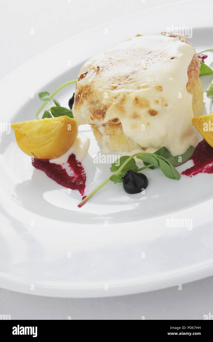 Plated souffle main hi-res stock photography and images - Alamy