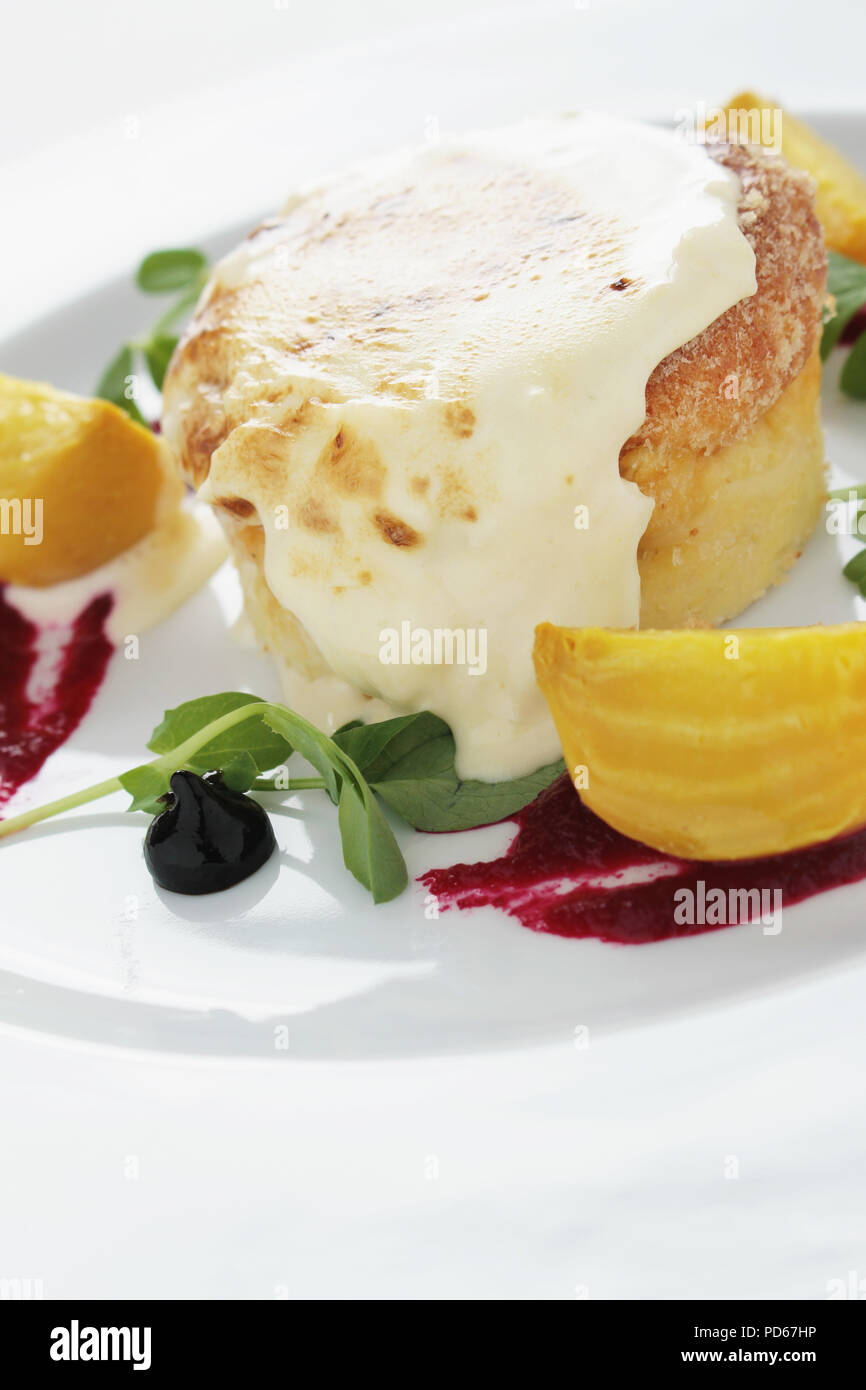 Plated souffle main hi-res stock photography and images - Alamy