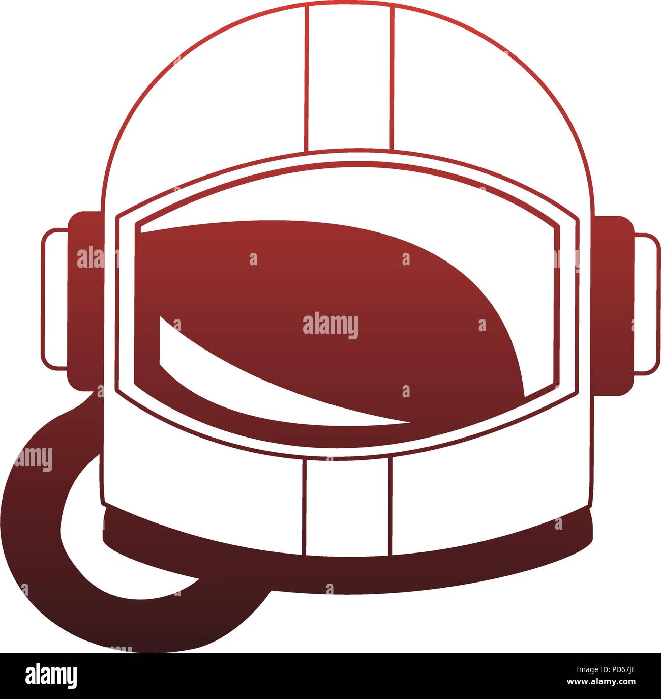 Red star helmet Stock Vector Images - Alamy