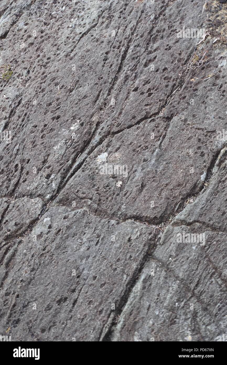 Natural Grey Rock Background of Lewisian Gneiss. Upper Diabaig ...