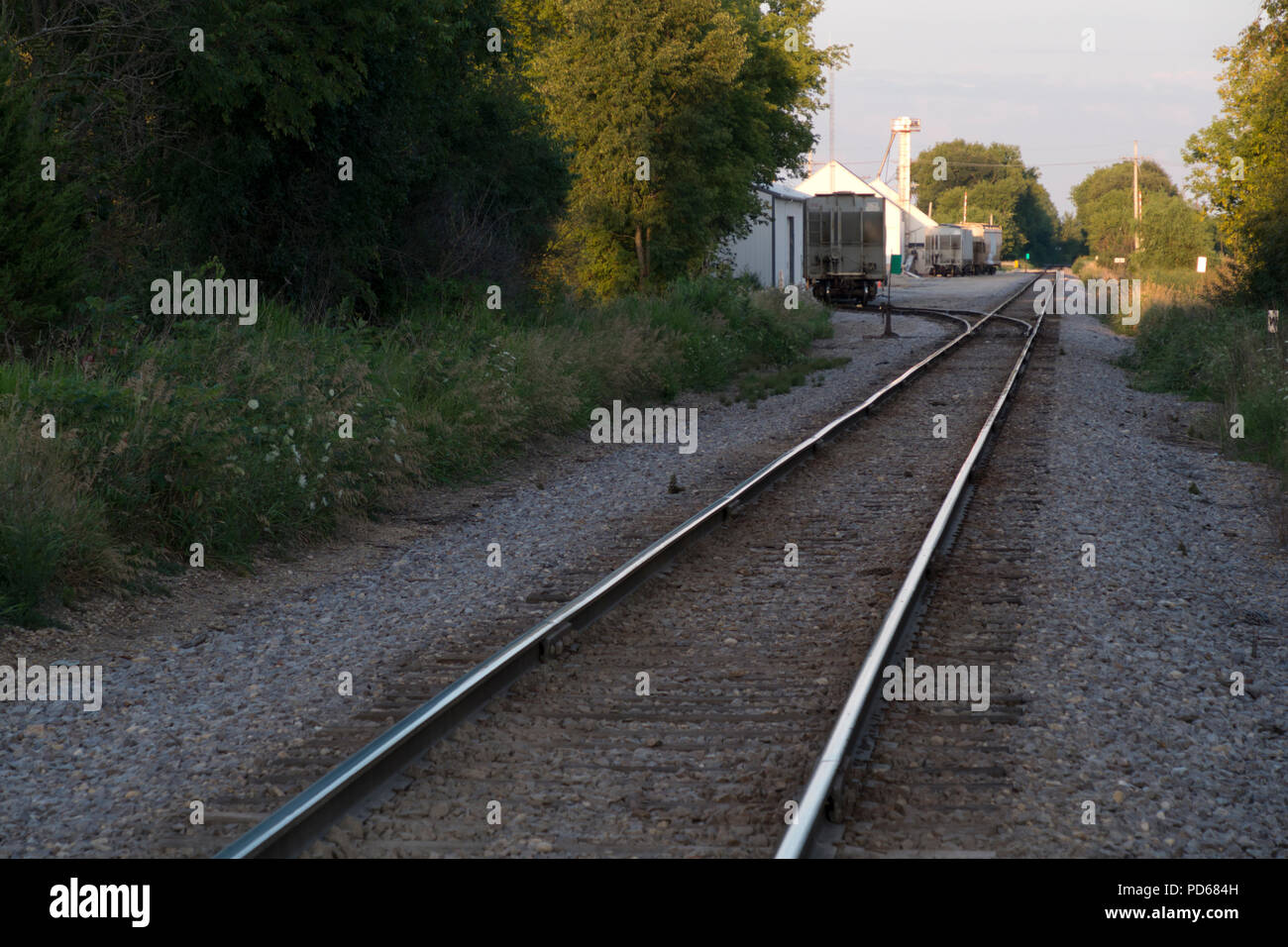 Railroad siding hi-res stock photography and images - Alamy