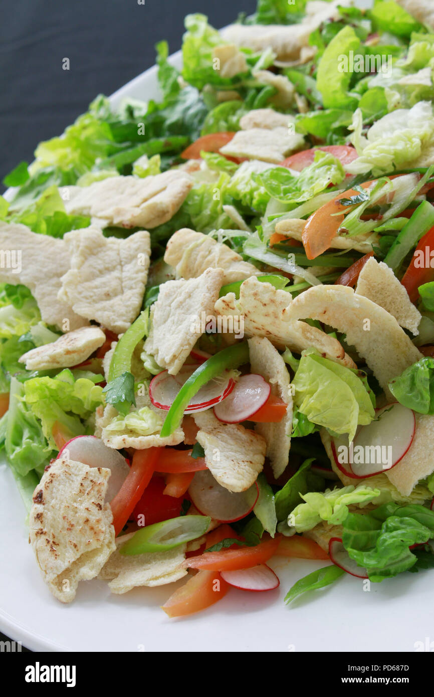 Pitta salad eating hi-res stock photography and images - Alamy