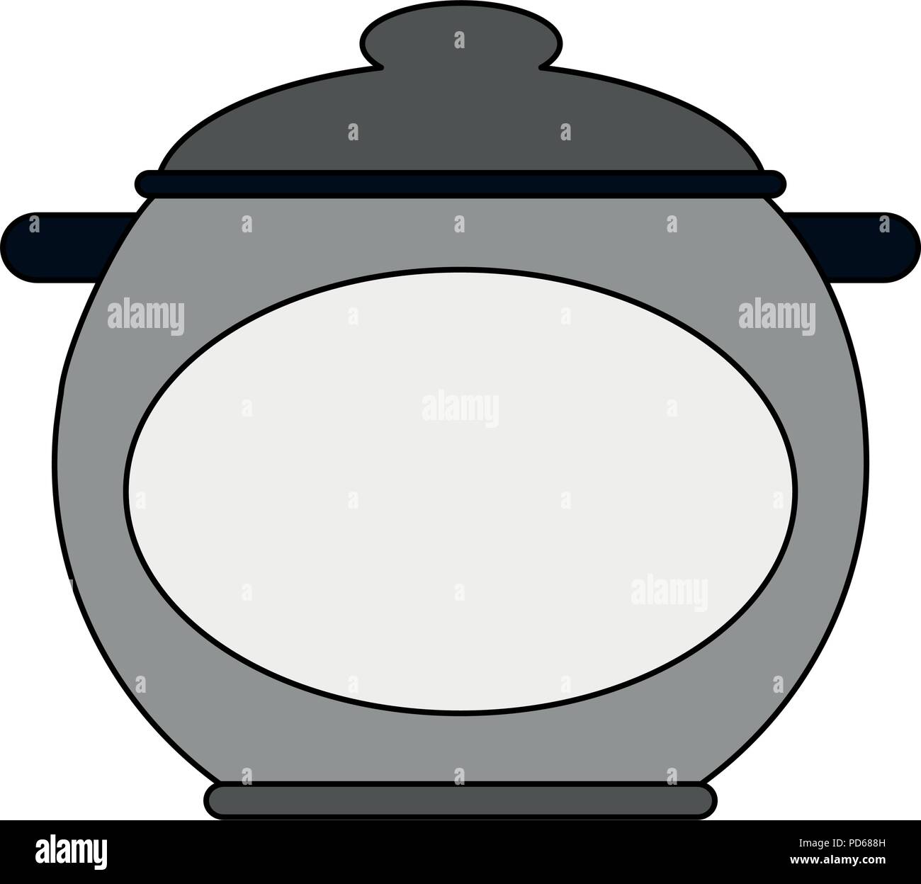 Kitchen pot isolated Stock Vector Image & Art - Alamy