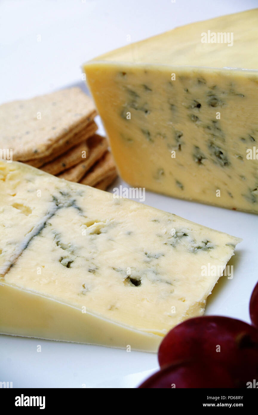 blue cheese portion Stock Photo - Alamy