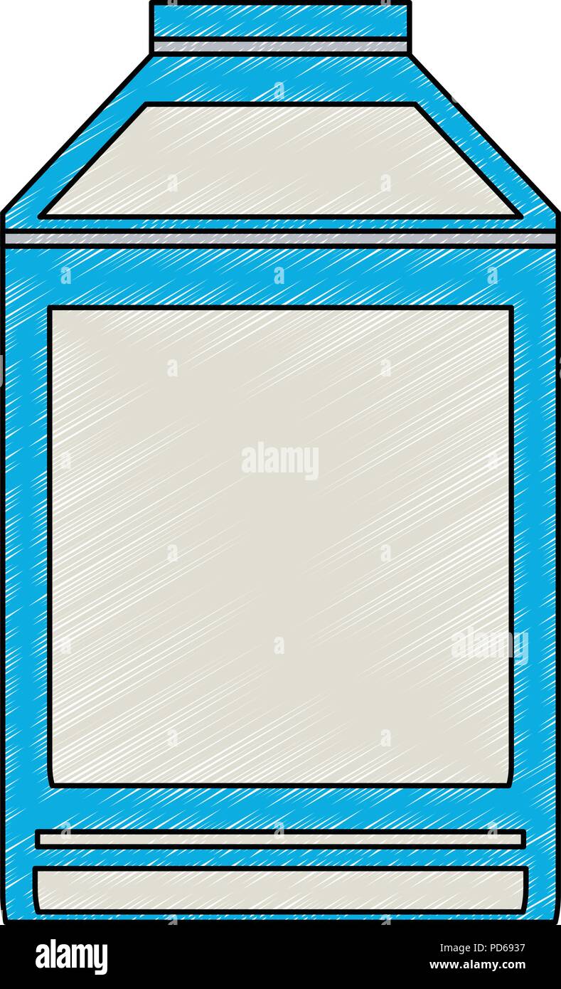 Milk box isolated scribble Stock Vector Image & Art - Alamy