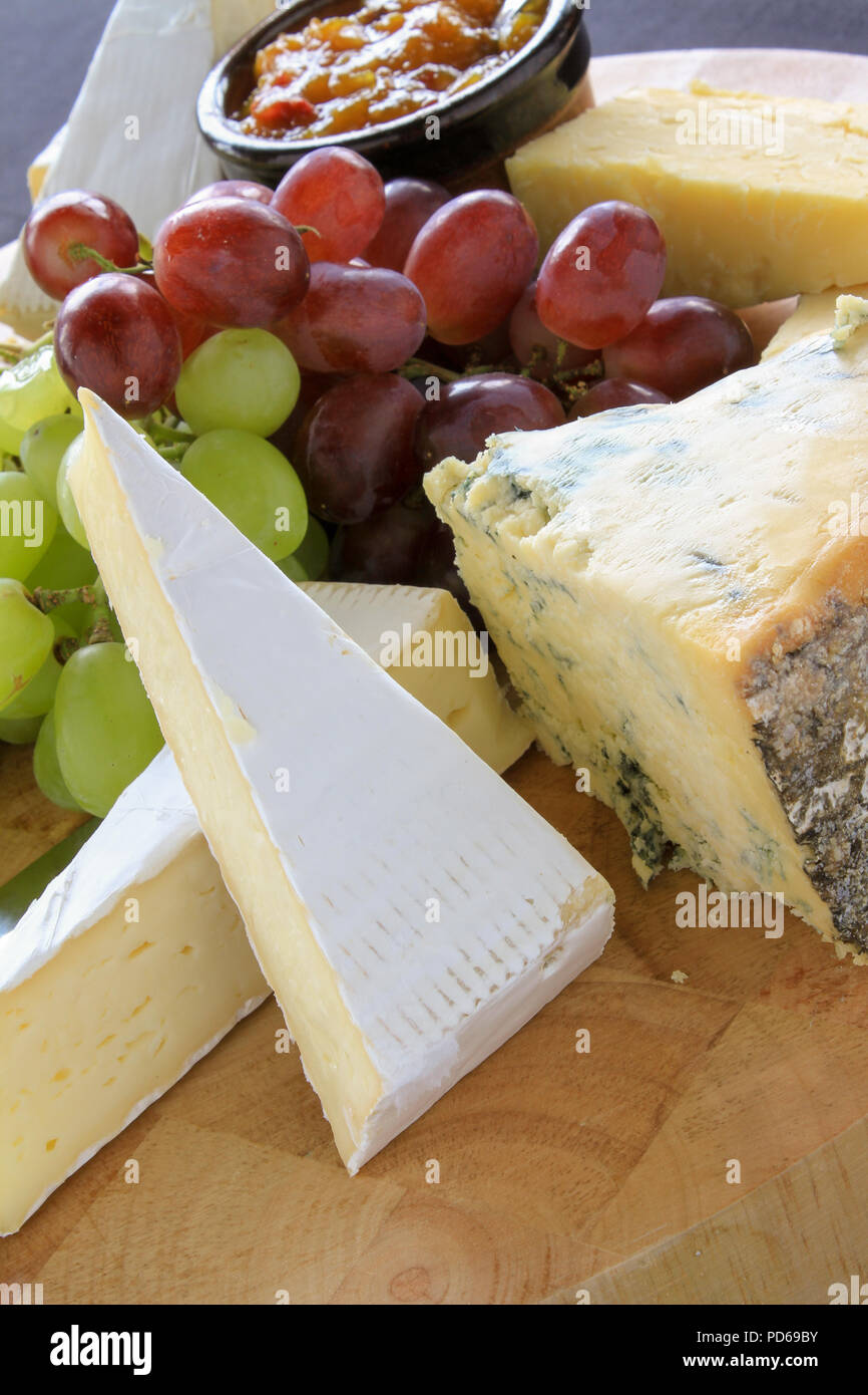 mixed cheese selection Stock Photo - Alamy