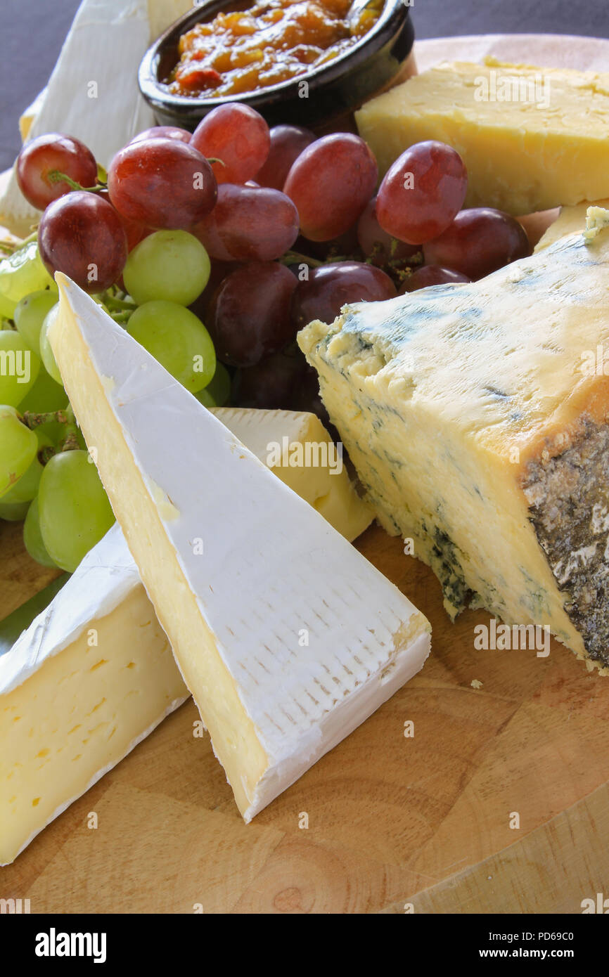 mixed cheese selection Stock Photo - Alamy