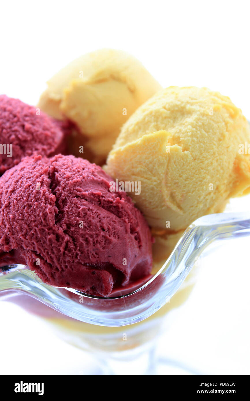 traditional dairy ice cream Stock Photo - Alamy