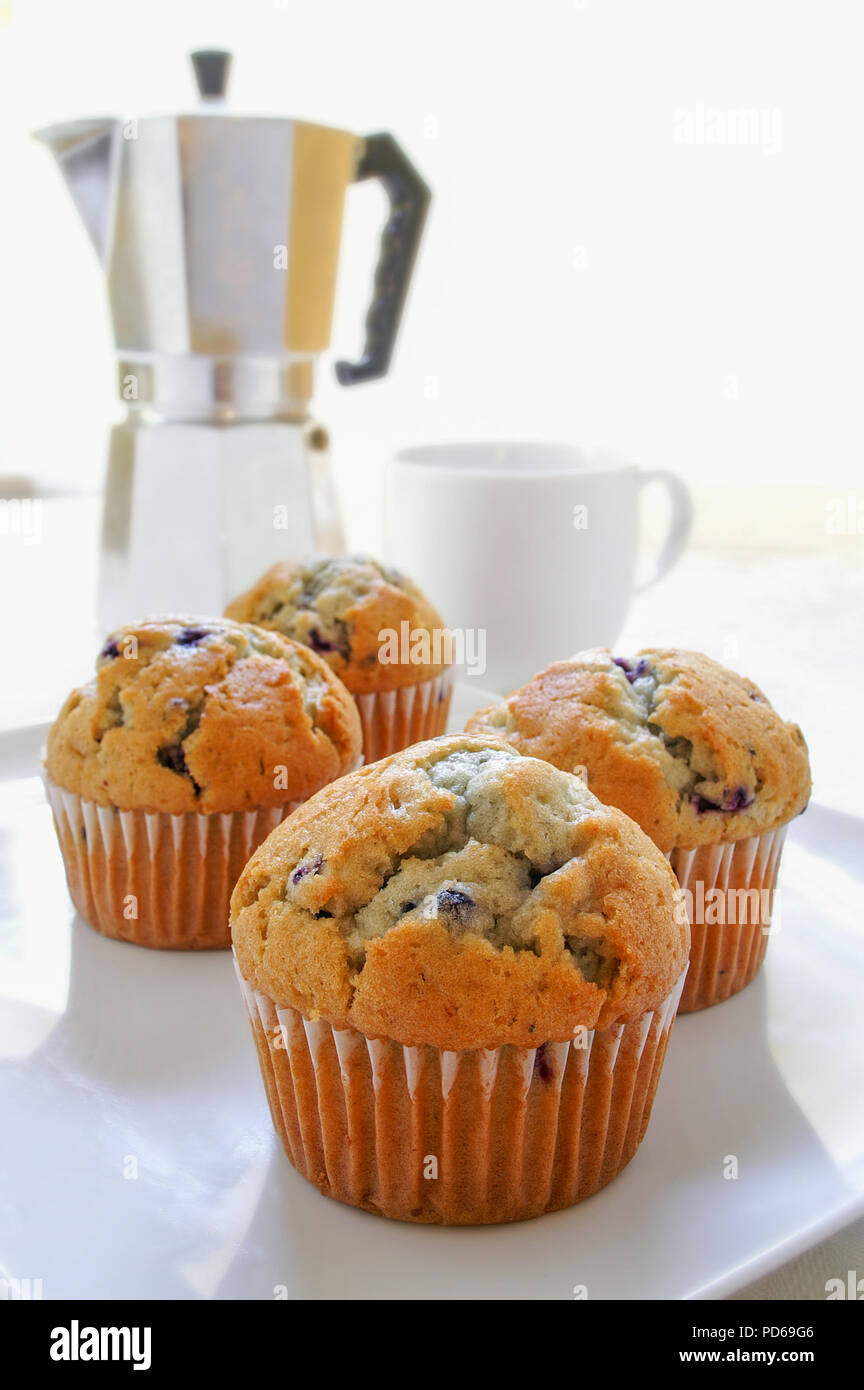 fresh baked muffins Stock Photo - Alamy