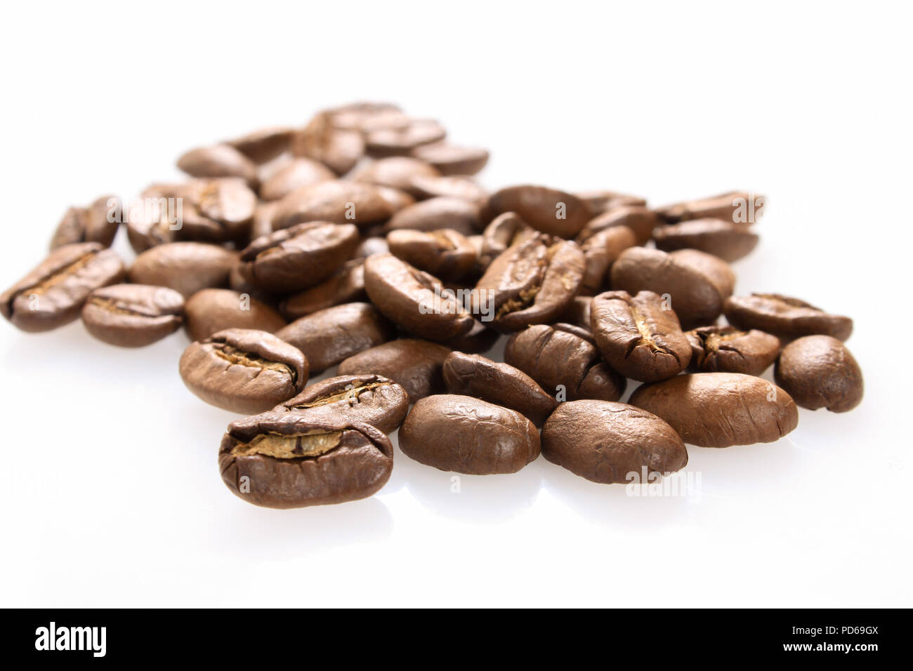 fresh roast whole coffee beans Stock Photo - Alamy