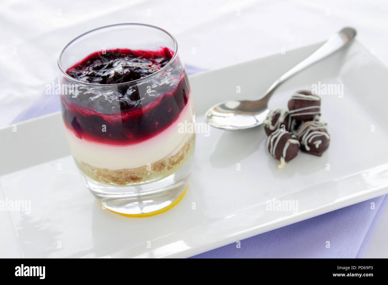 fruit compote dessert Stock Photo - Alamy