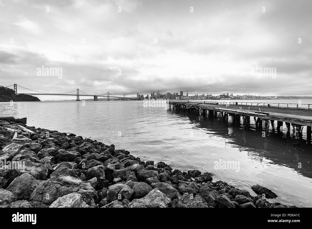 Palm island view Black and White Stock Photos & Images - Alamy