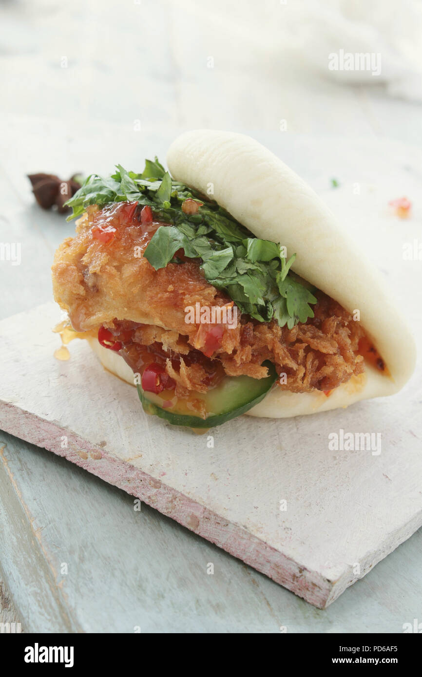 malaysian steamed bao buns Stock Photo - Alamy