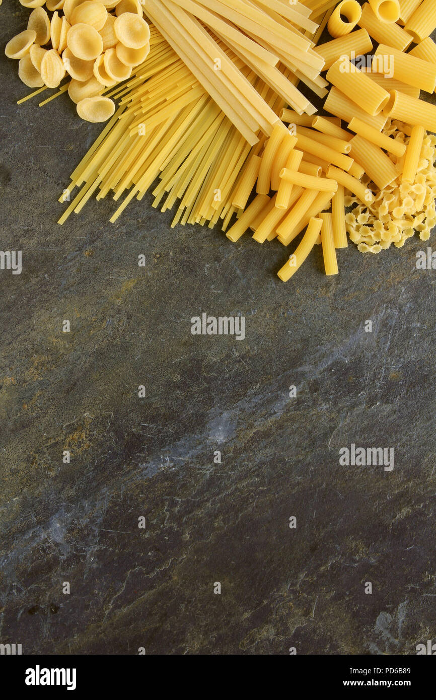 fresh uncooked pasta Stock Photo - Alamy