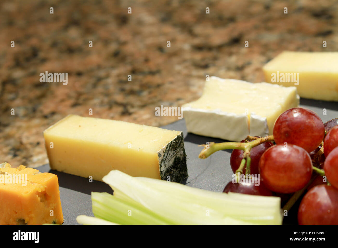 mixed cheese selection Stock Photo - Alamy