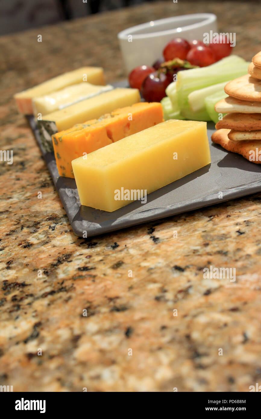 mixed cheese selection Stock Photo - Alamy
