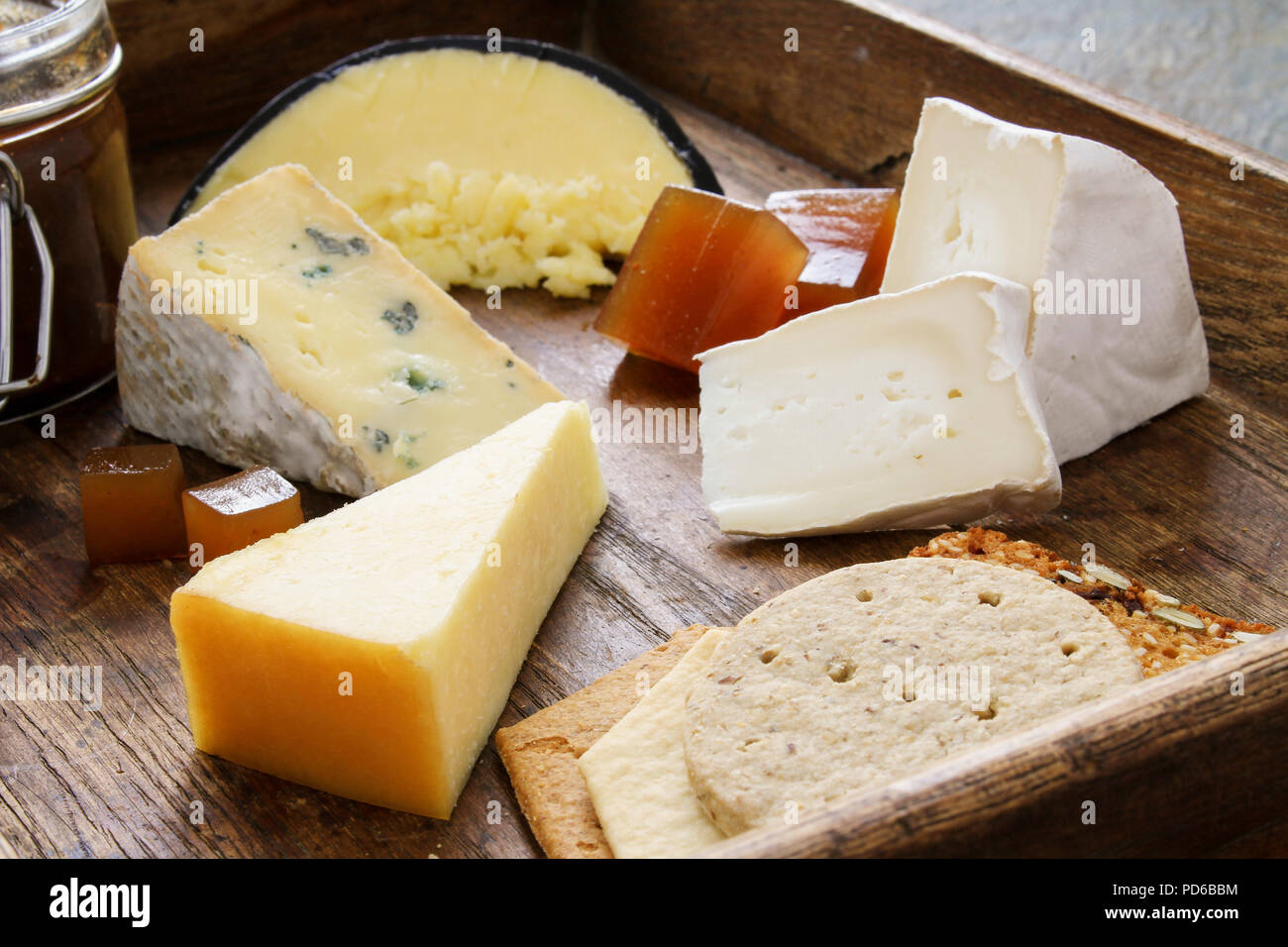 Mixed cheeses hi-res stock photography and images - Alamy