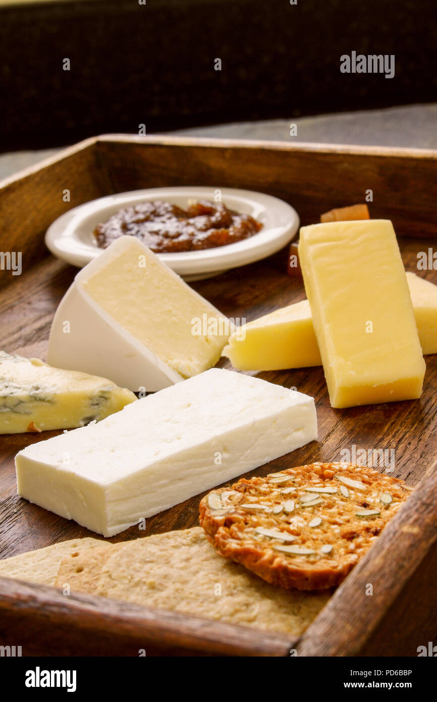 mixed cheese selection Stock Photo - Alamy