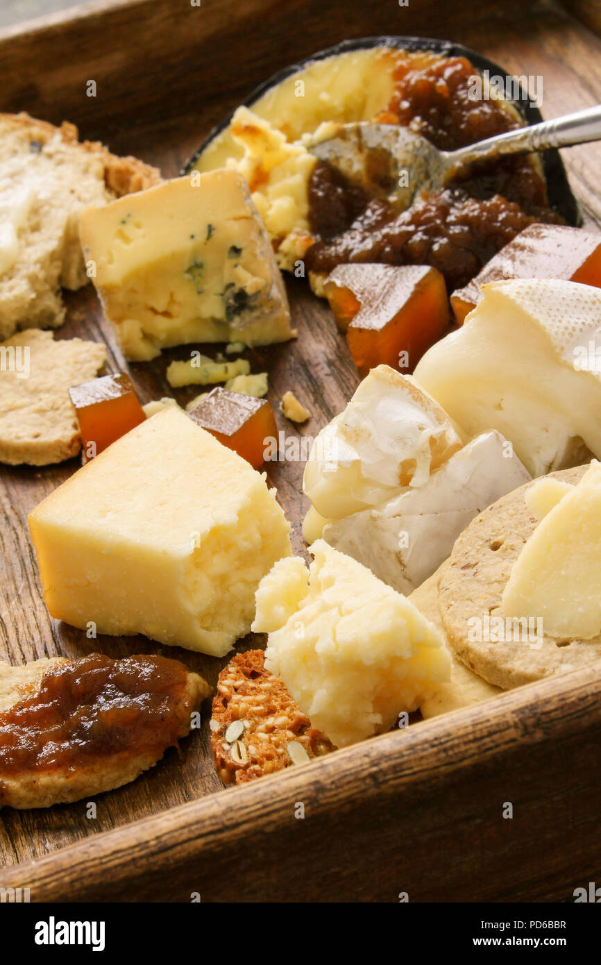 mixed cheese selection Stock Photo - Alamy