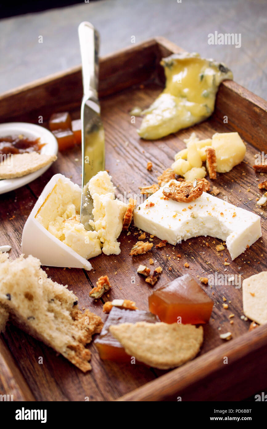 mixed cheese selection Stock Photo - Alamy