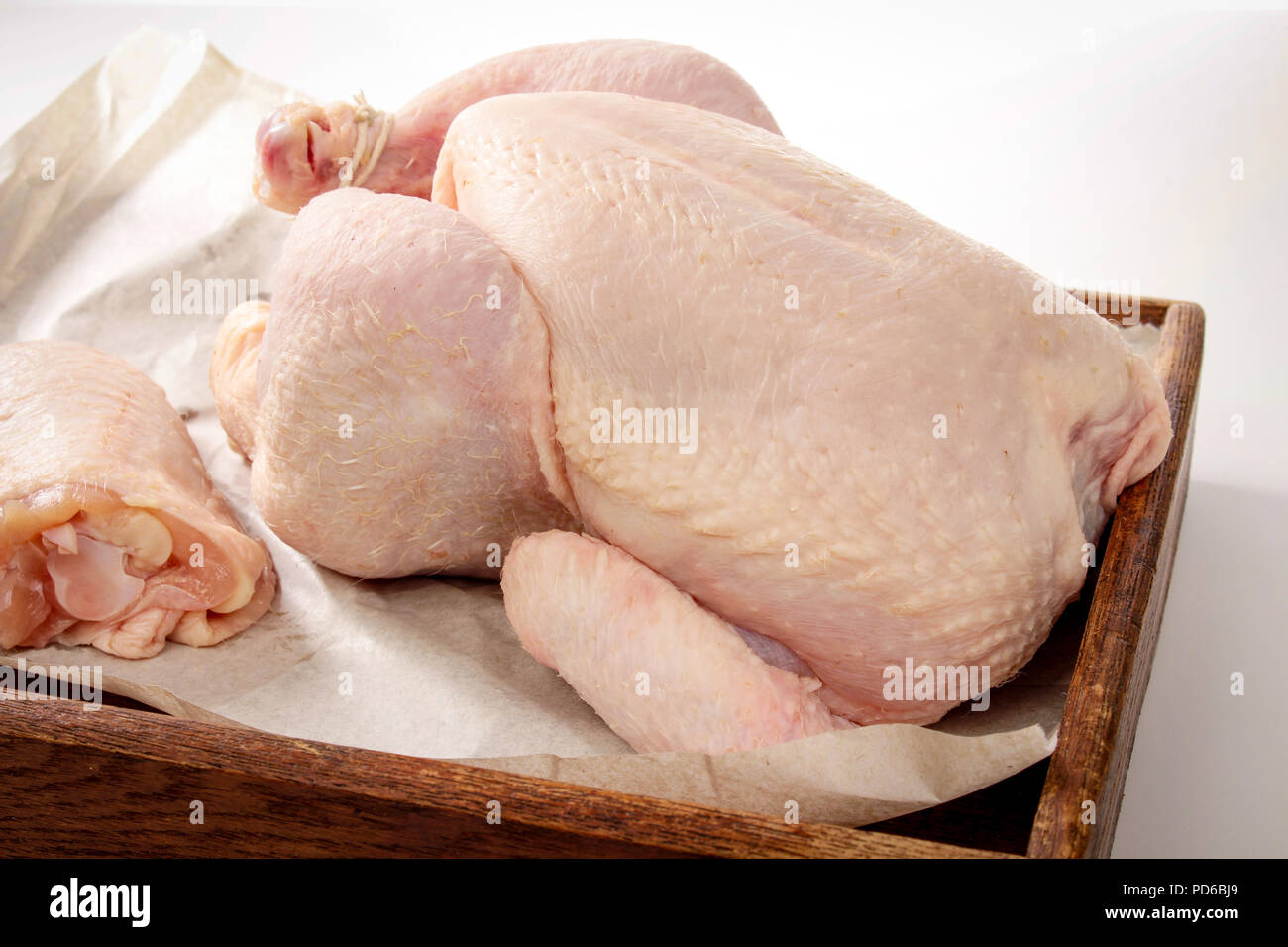 raw chicken portions Stock Photo - Alamy