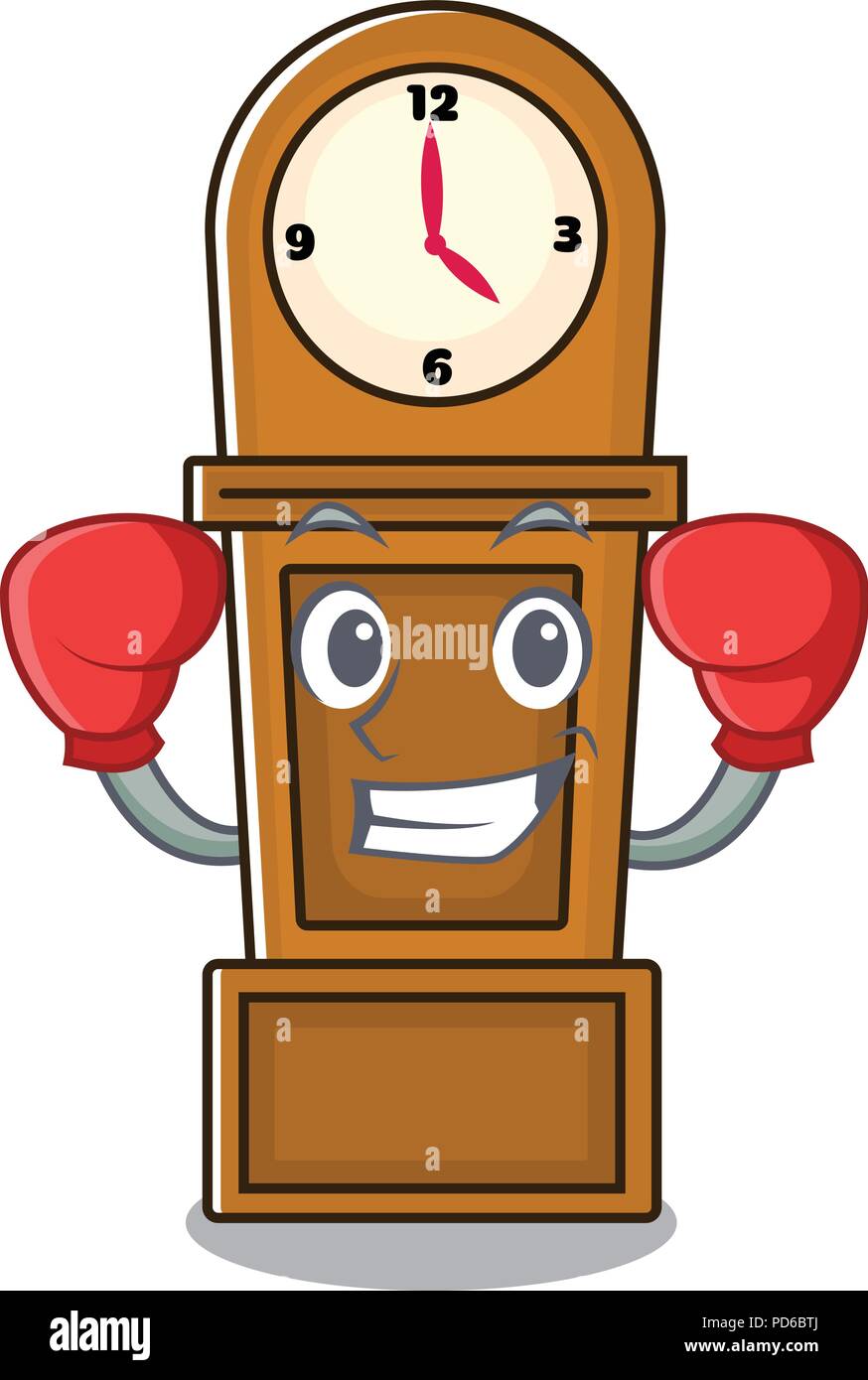 Grandfather clock abstract Stock Vector Images - Alamy