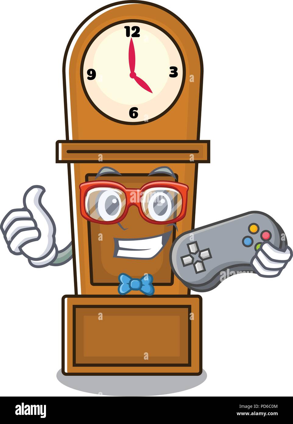 Cartoon Grandfather Clock Stock Photos & Cartoon Grandfather Clock ...