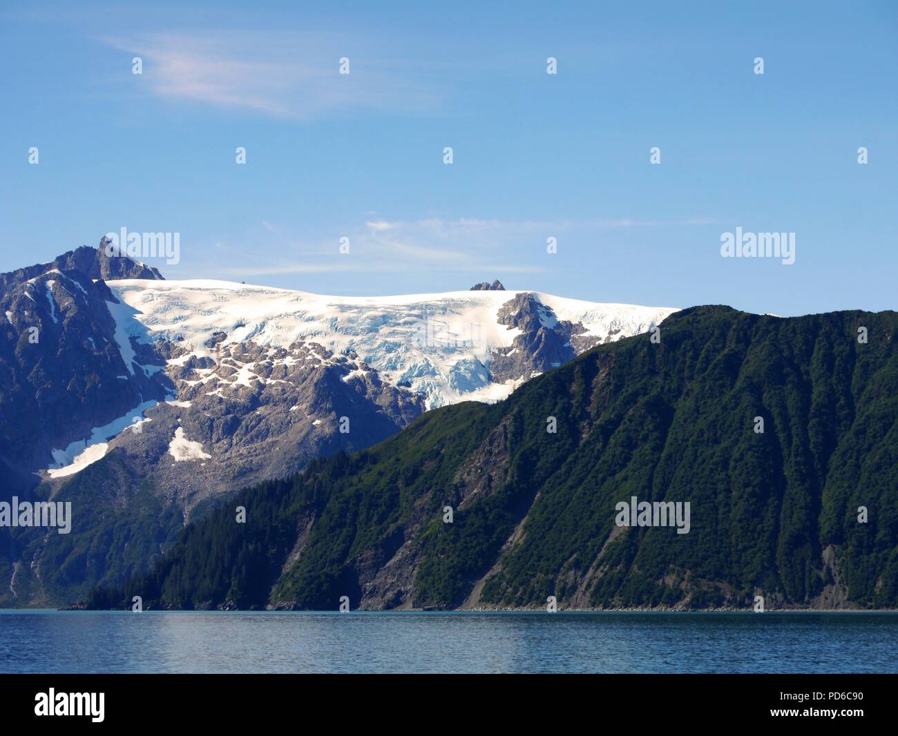 Alaska Mountains, Glacier Bay Stock Photo - Alamy