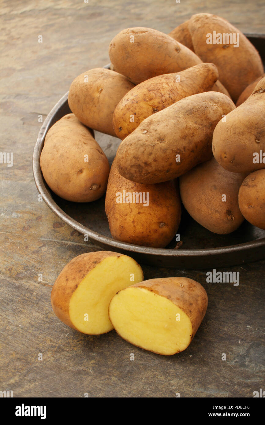 preparing fresh potatoes Stock Photo - Alamy