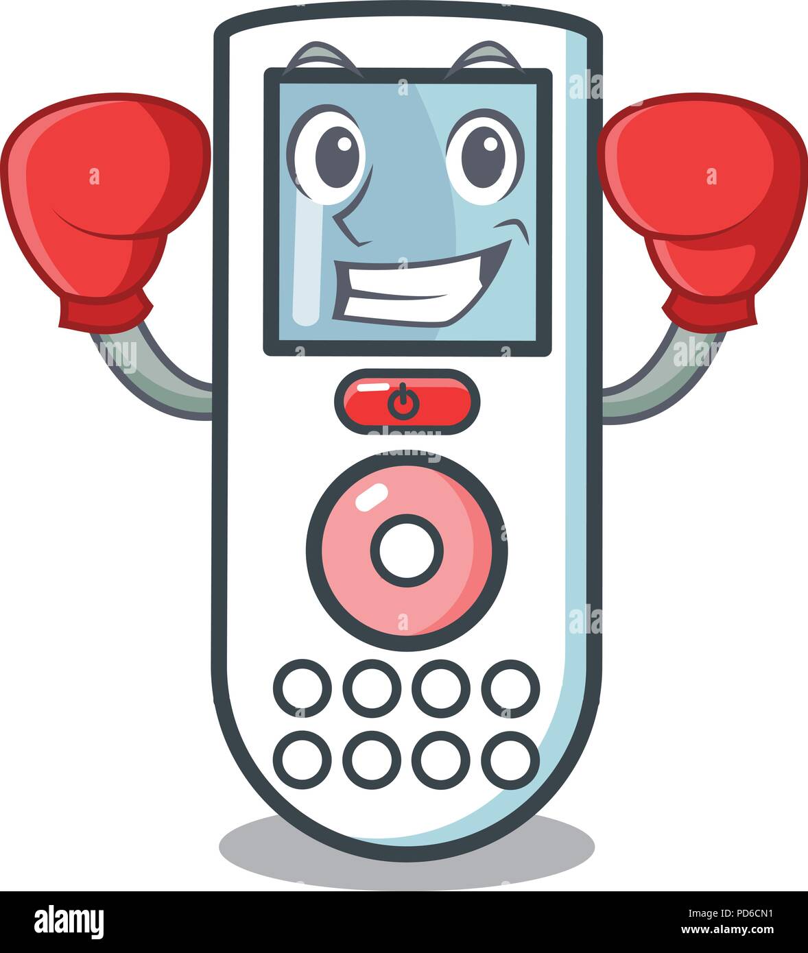 Fighting for the tv remote Stock Vector Images - Alamy