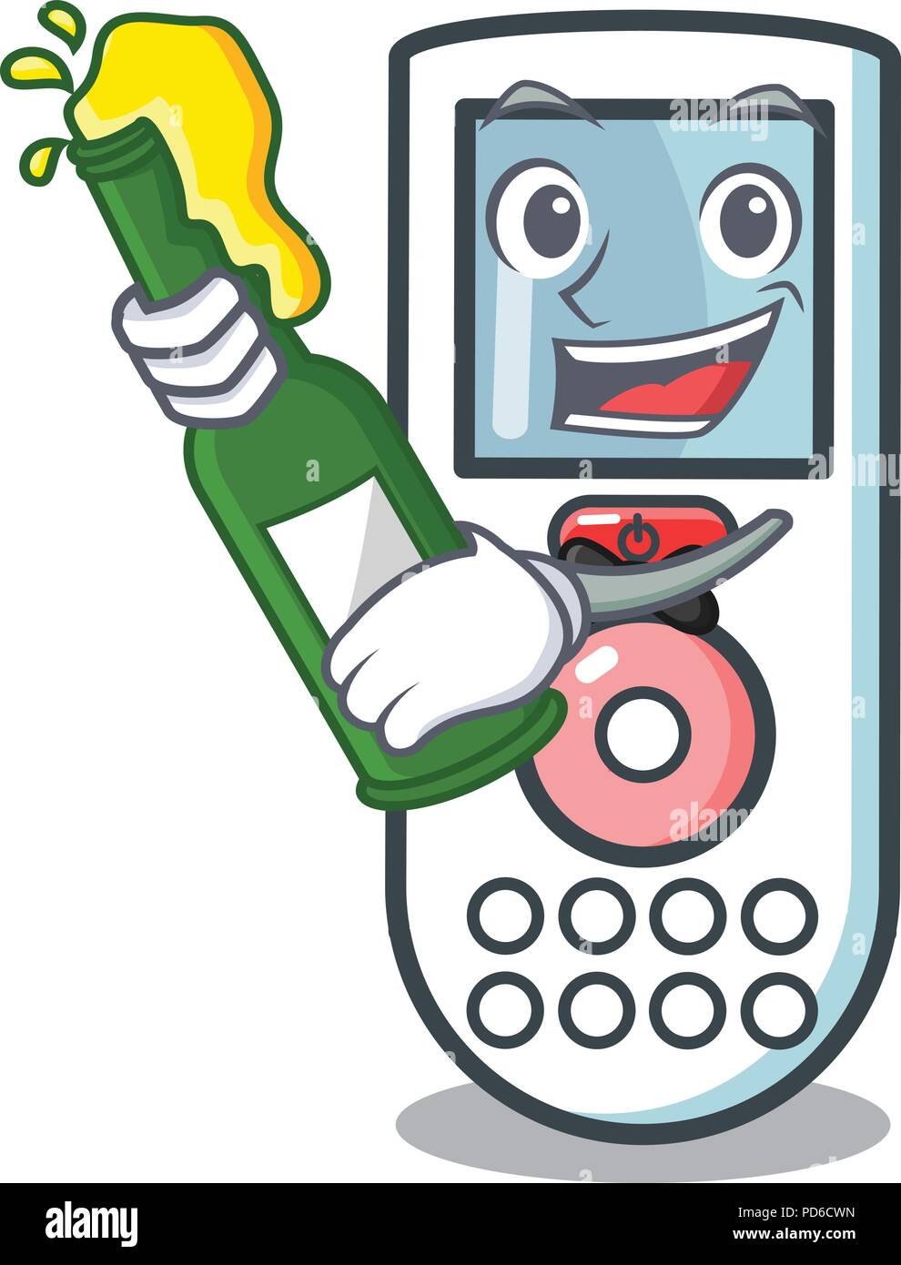 Remote controller beer Stock Vector Images - Alamy