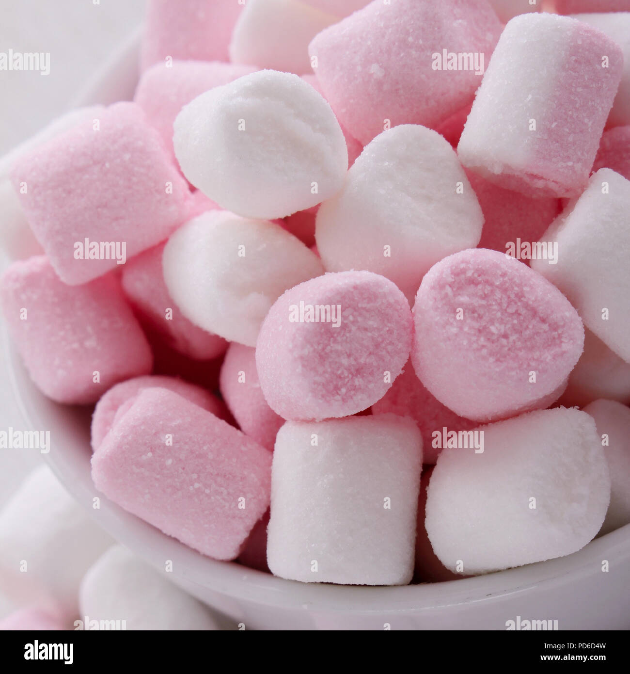 marsh mallow candy Stock Photo - Alamy