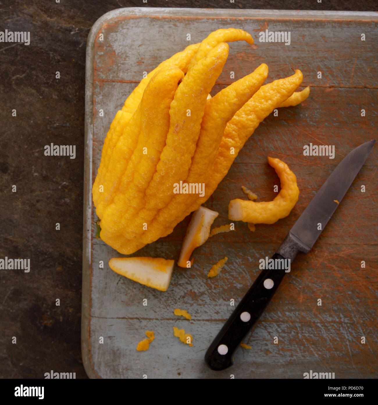 buddhas hand citrus fruit Stock Photo - Alamy