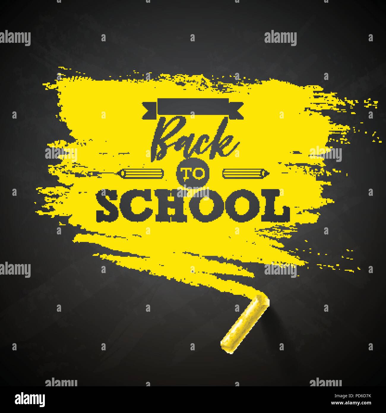 Graphite and chalk on paper Stock Vector Images - Alamy