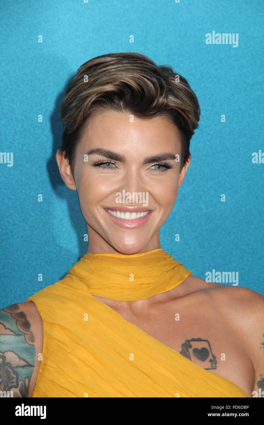 Ruby Rose 08/06/2018 The U.S. Premiere of "The MEG" held at the TCL ...