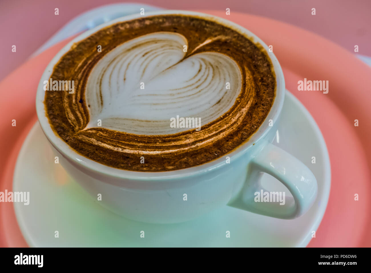 Latte art topping hi-res stock photography and images - Alamy