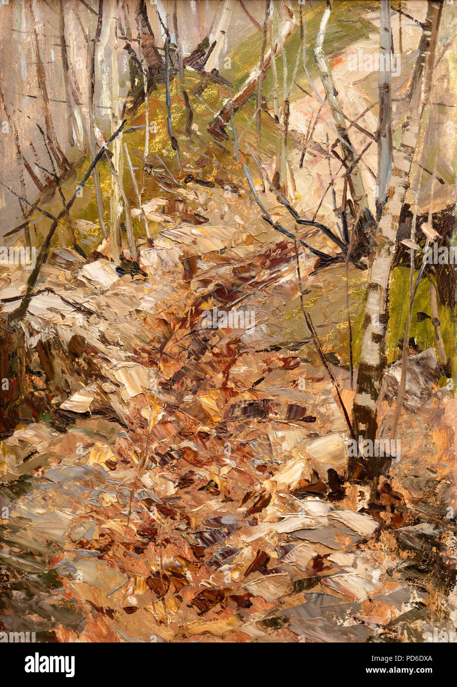 landscape, oil painting, hand made Stock Photo - Alamy