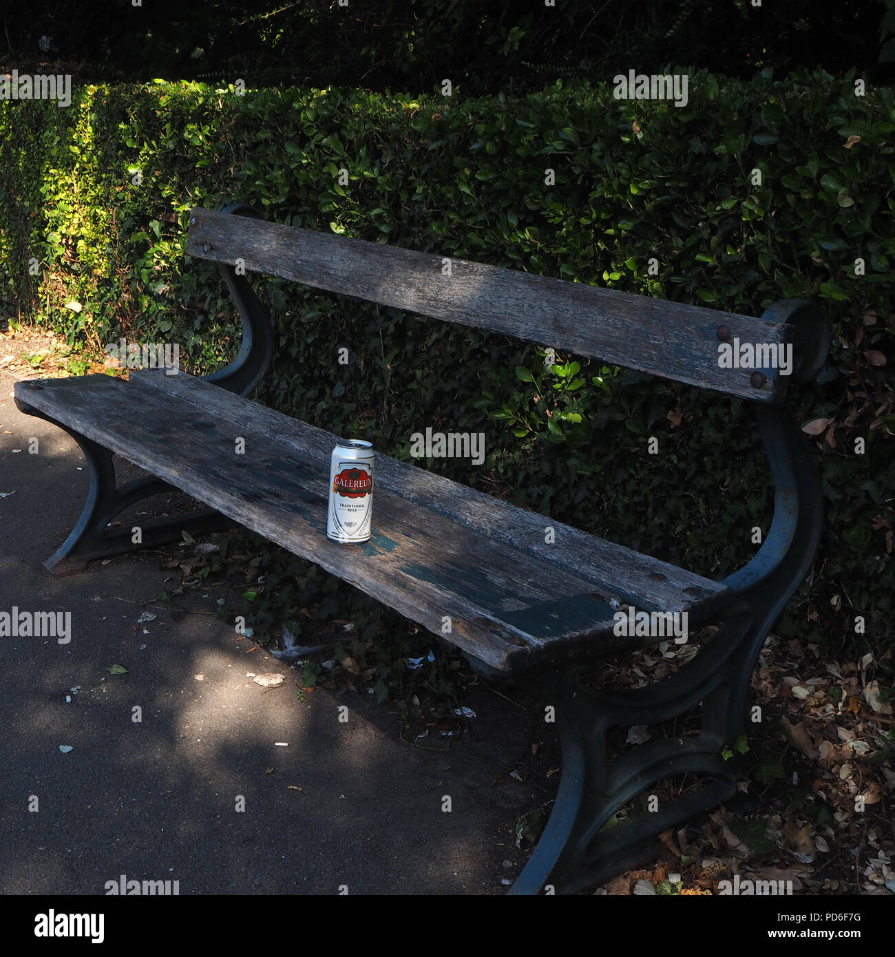 Rubbish and litter left in the street Stock Photo - Alamy