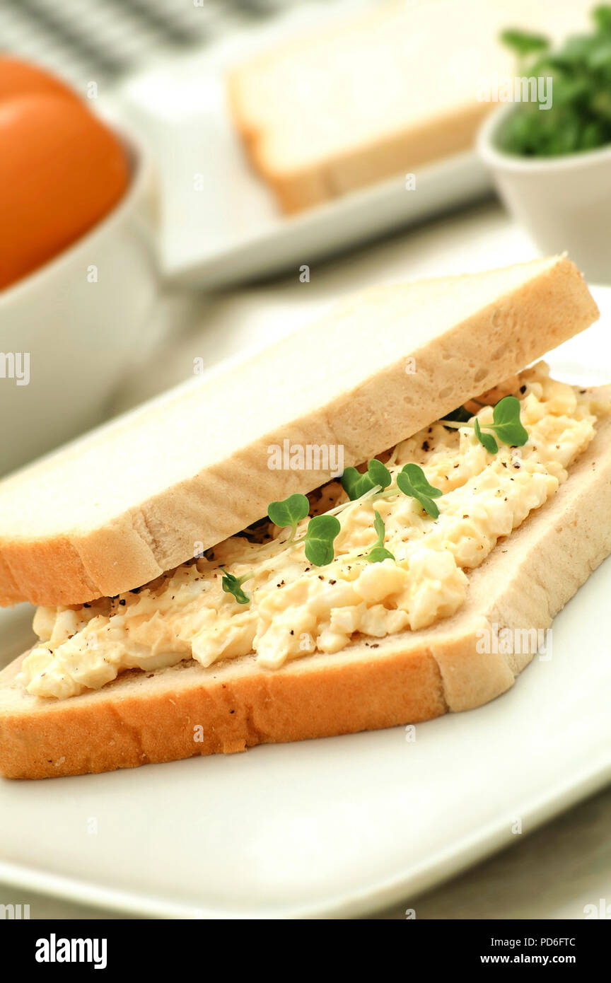 fresh made sandwich Stock Photo - Alamy