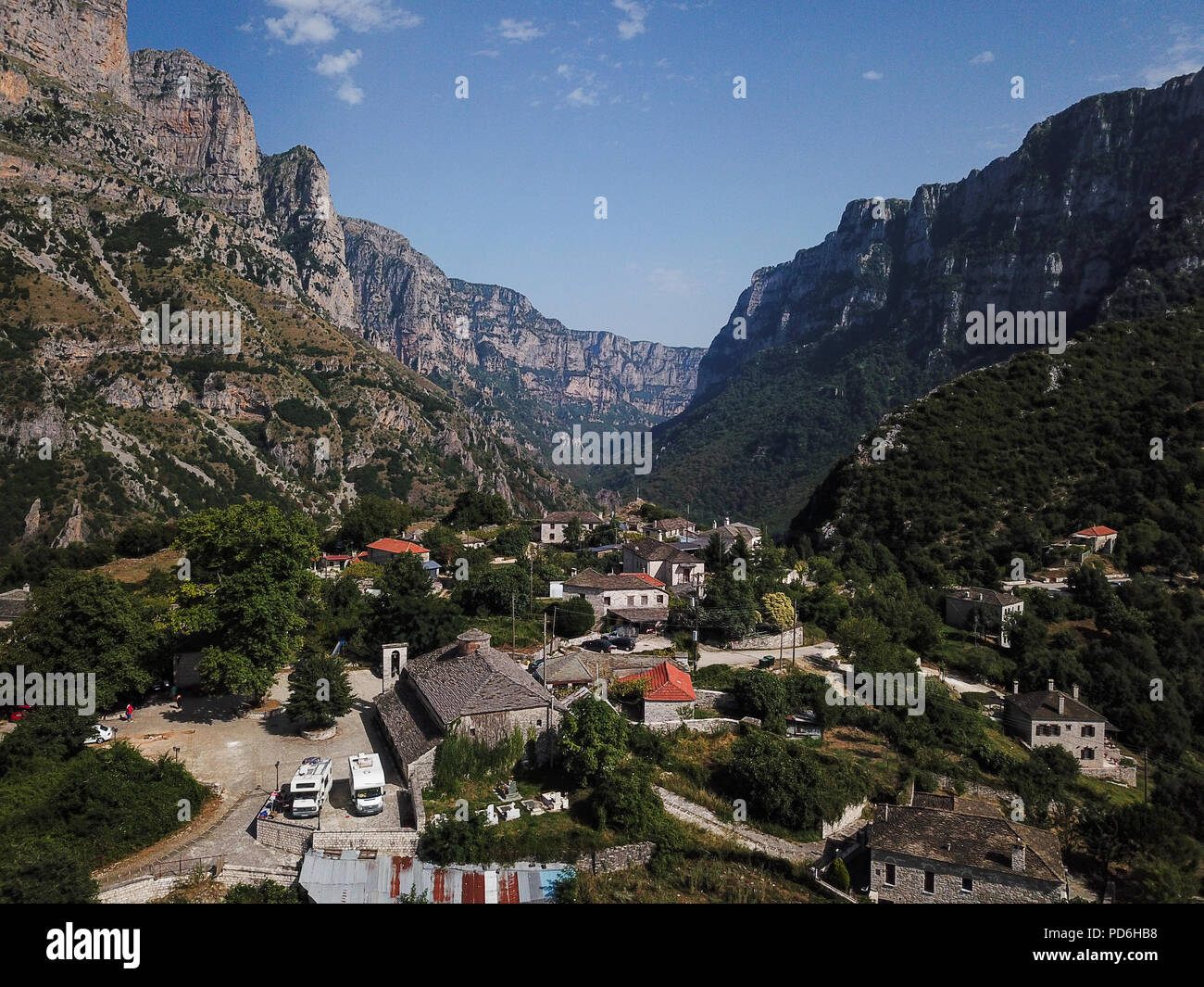 The Vikos Gorge in northern Greece is listed as the deepest gorge in ...