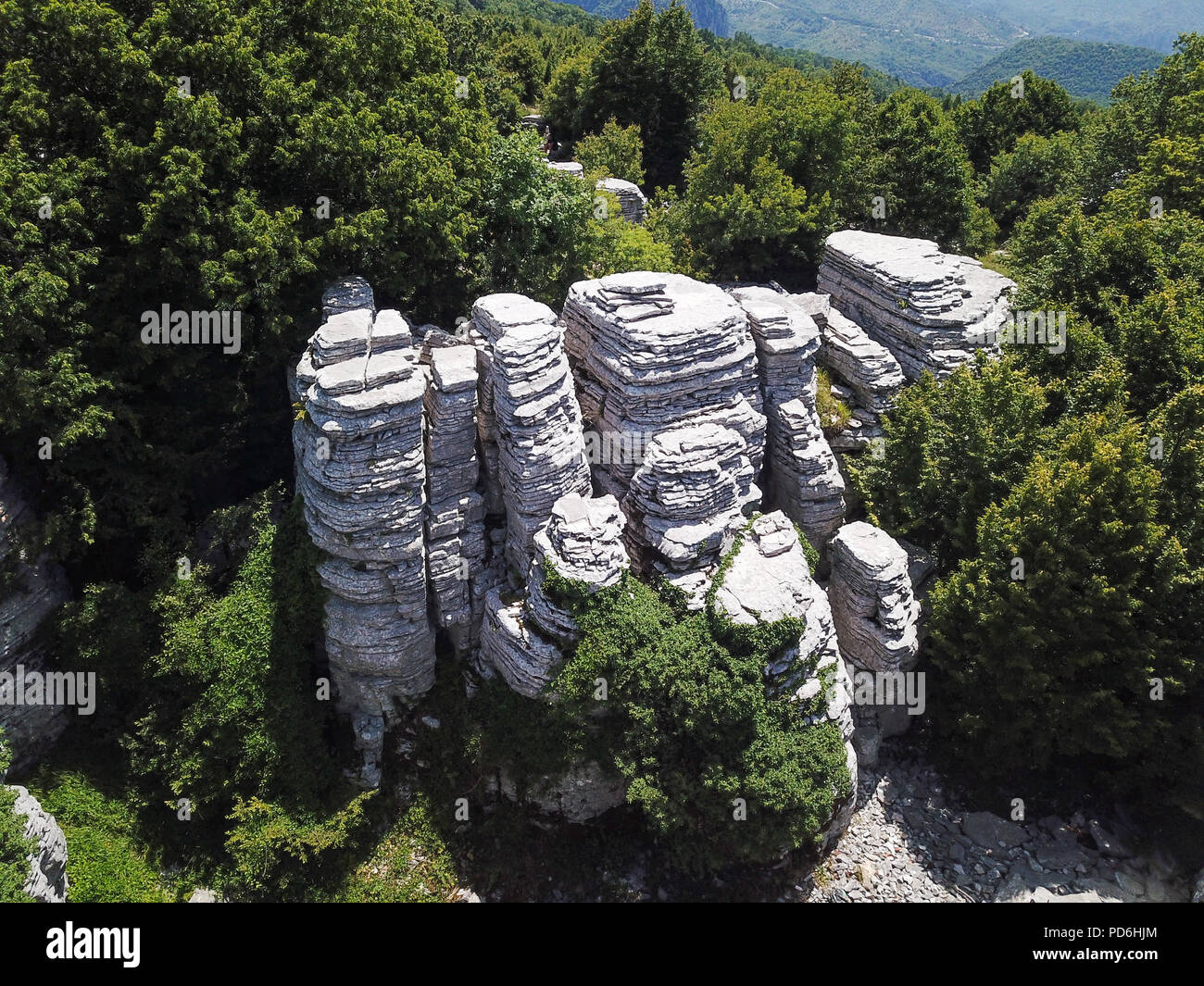 The Vikos Gorge in northern Greece is listed as the deepest gorge in ...