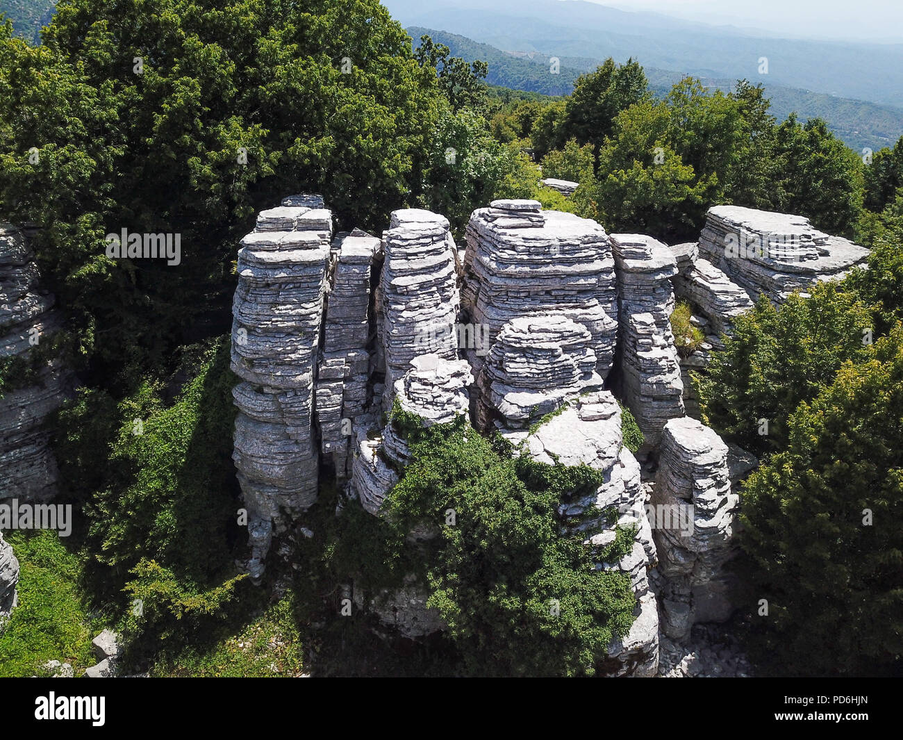 The Vikos Gorge in northern Greece is listed as the deepest gorge in ...