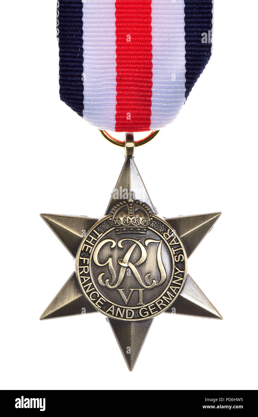 The France and Germany Star - Second World War medal instituted May ...