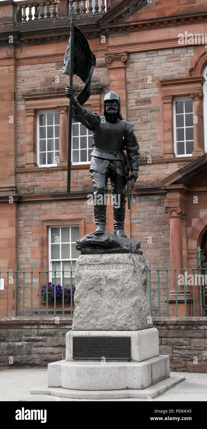 The Fletcher Memorial in Selkirk Stock Photo - Alamy